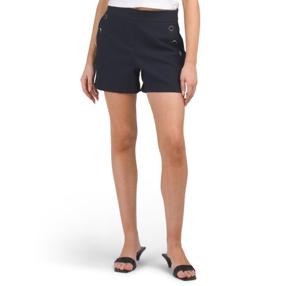 Rachel Zoe | Shorts | Rachel Zoe Navy Sailor Button Pocket Shorts ...